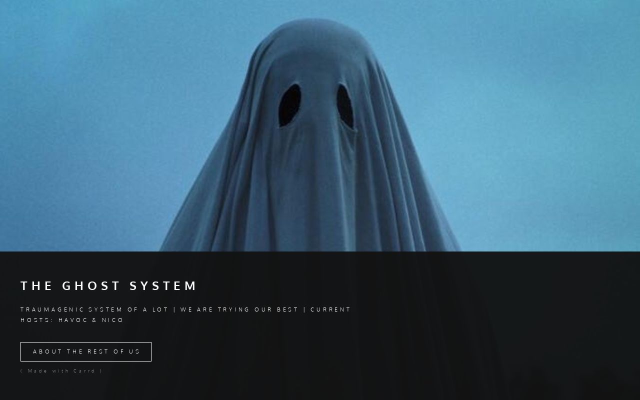 The ghost system